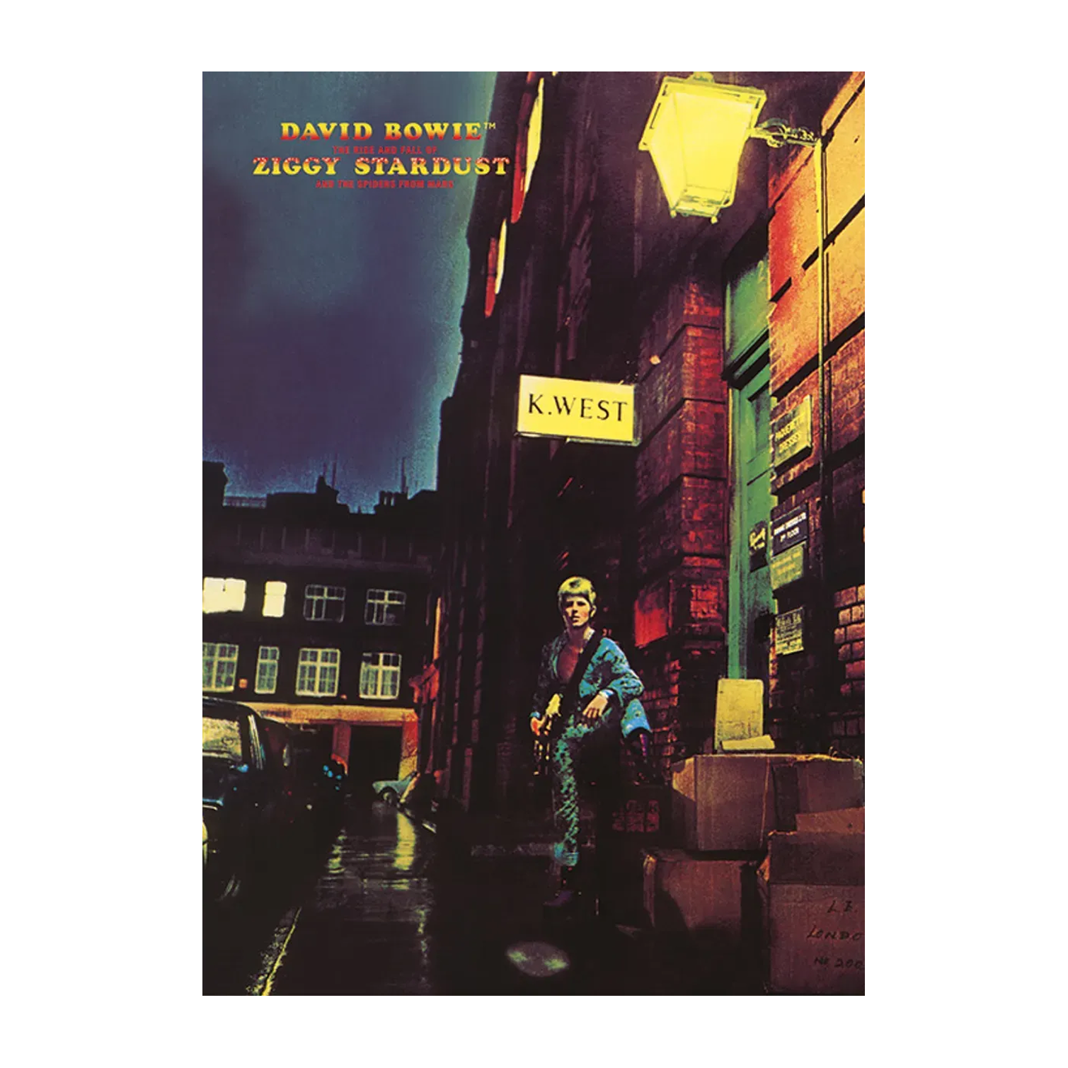 Ziggy Stardust Postcard – David Bowie